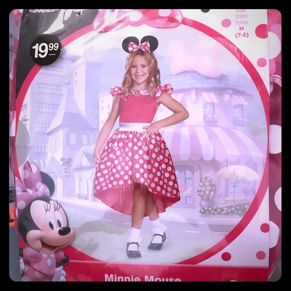 Disney | Costumes | Little Girls Minnie Mouse Costume | Poshmark